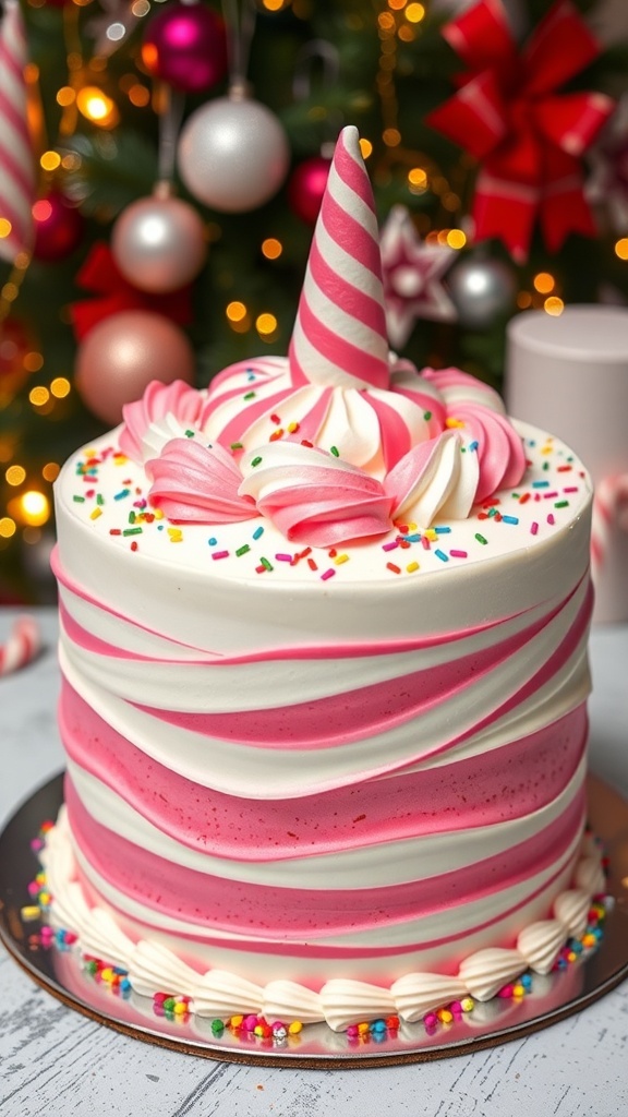 Pink Zebra Christmas Cake Recipe